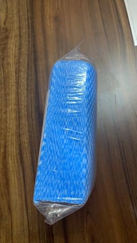 JEBBLAS Disposable Cleaning Towels and Dish Cloths, Reusable Towels,Handy Cleaning Wipes, 50 Count/Pack,Blue