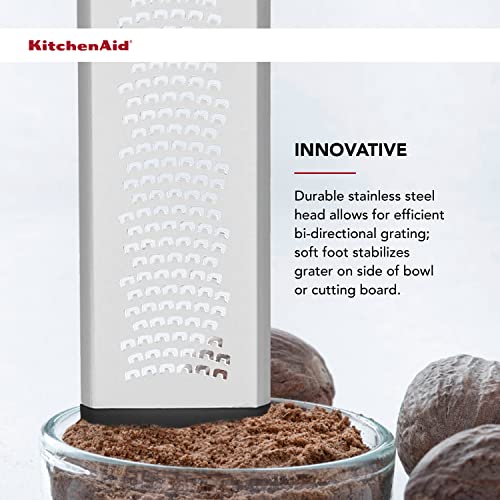 KitchenAid KE321OHOBA Classic Etched Fine Grater, One Size, Black 2