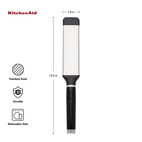 KitchenAid KE321OHOBA Classic Etched Fine Grater, One Size, Black 2