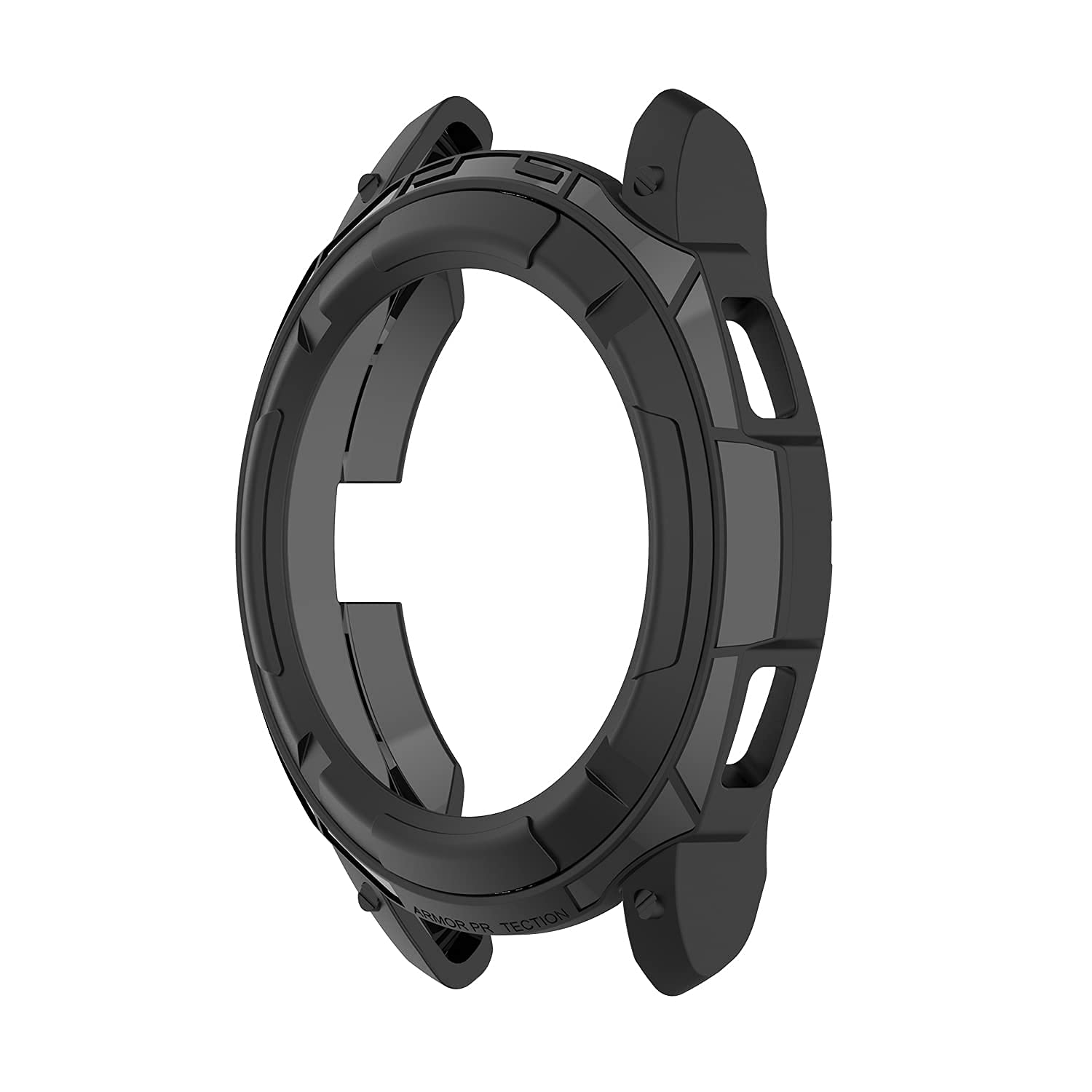 TenCloud Bezel Case Compatible with Samsung Galaxy Watch 4 Classic 42MM 46MM Watch Rotatable Bezel Inserted Cover Protector for Galaxy Watch 4 Classic Case (Black, 42mm)