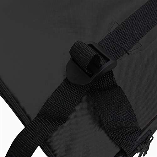 Large Student Art Portfolio Case Artist Waterproof Backpack Bag with Carry Handle, 15 X 18.9 Inch Sketch Board for Art Supplies Storage