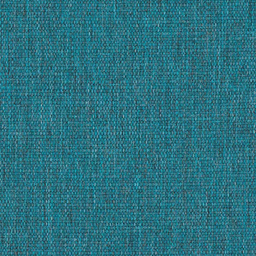 Honeycomb Outdoor Contoured Tufted Cushion Set, 19.5" W x 18.5" L, Textured Solid Teal Outdoor Chair Cushions