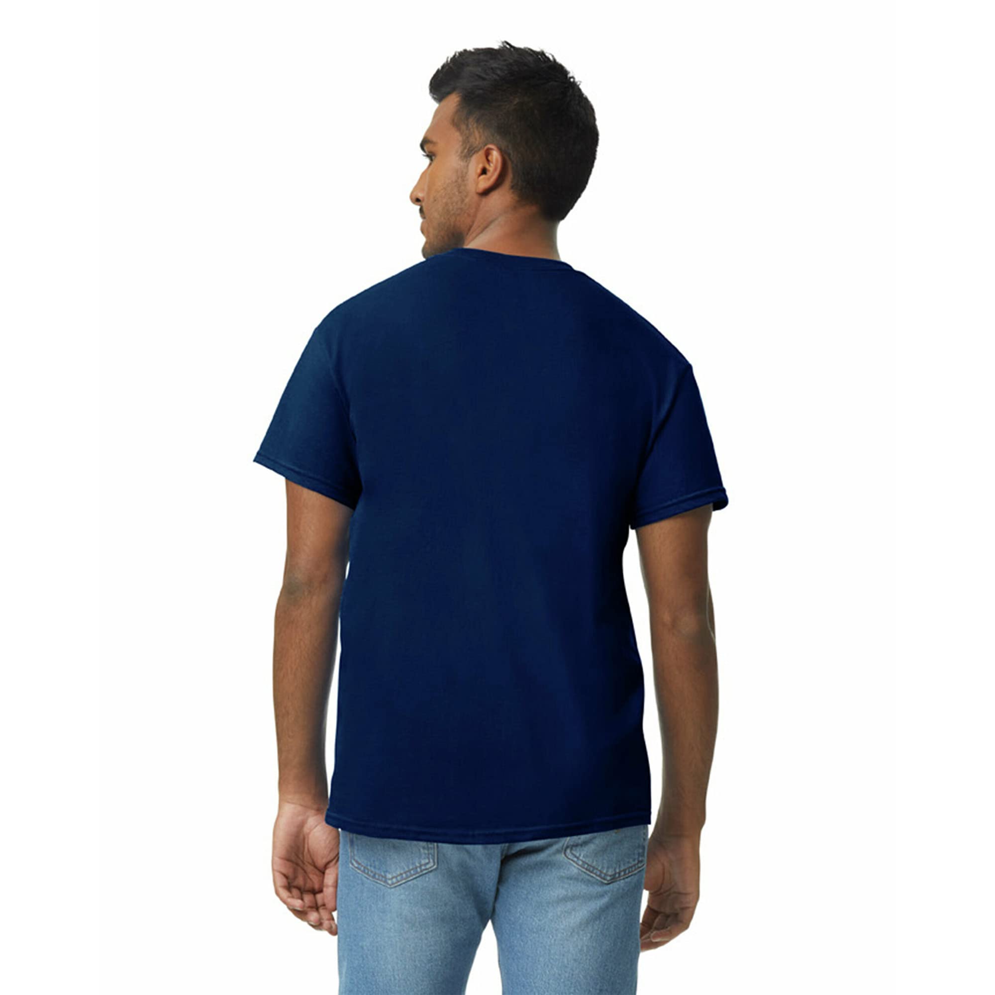 Gildan Heavy Cotton T-Shirt G5000, Navy (10-Pack), X-Large
