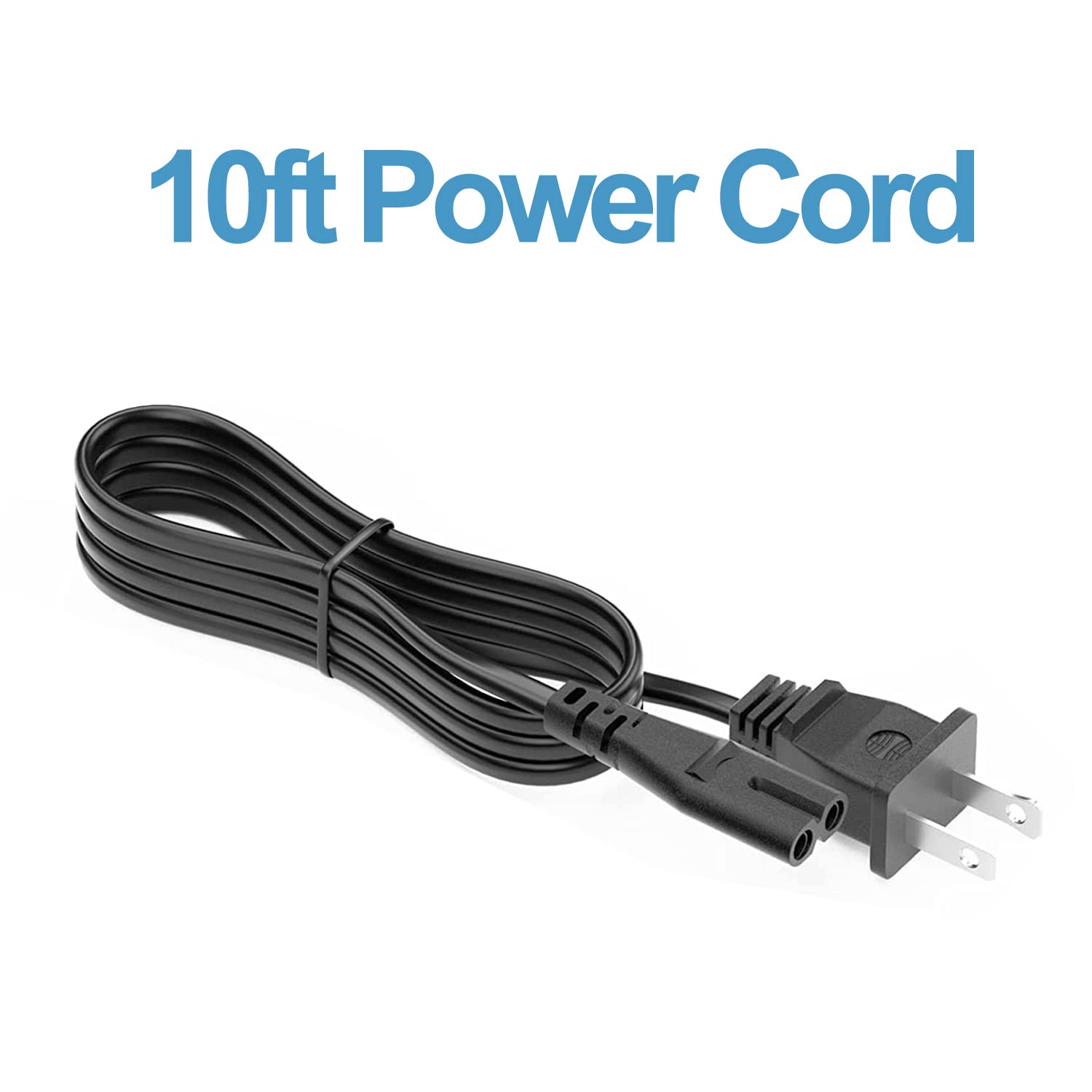 AC Power Cord Cable for Sonos Play One SL 1 3 5 Sub Spakers Subwoofer Power Cord Replacement 10 Ft