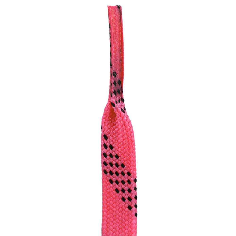 Elite Hockey Prolace Waxed Hockey Skate Laces - Set of 2 Pairs (Pink, 108")