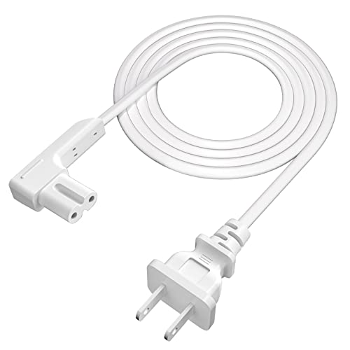 3-Foot Power Cord Extension Compatible with Sonos One, One SL and Play 1 Speakers Power Cable Replacement AC Power Cord - Power Supply Cable - White