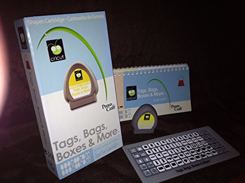 Provo Craft Cricut Shapes Cartridge-Tags, Bags, Boxes & More