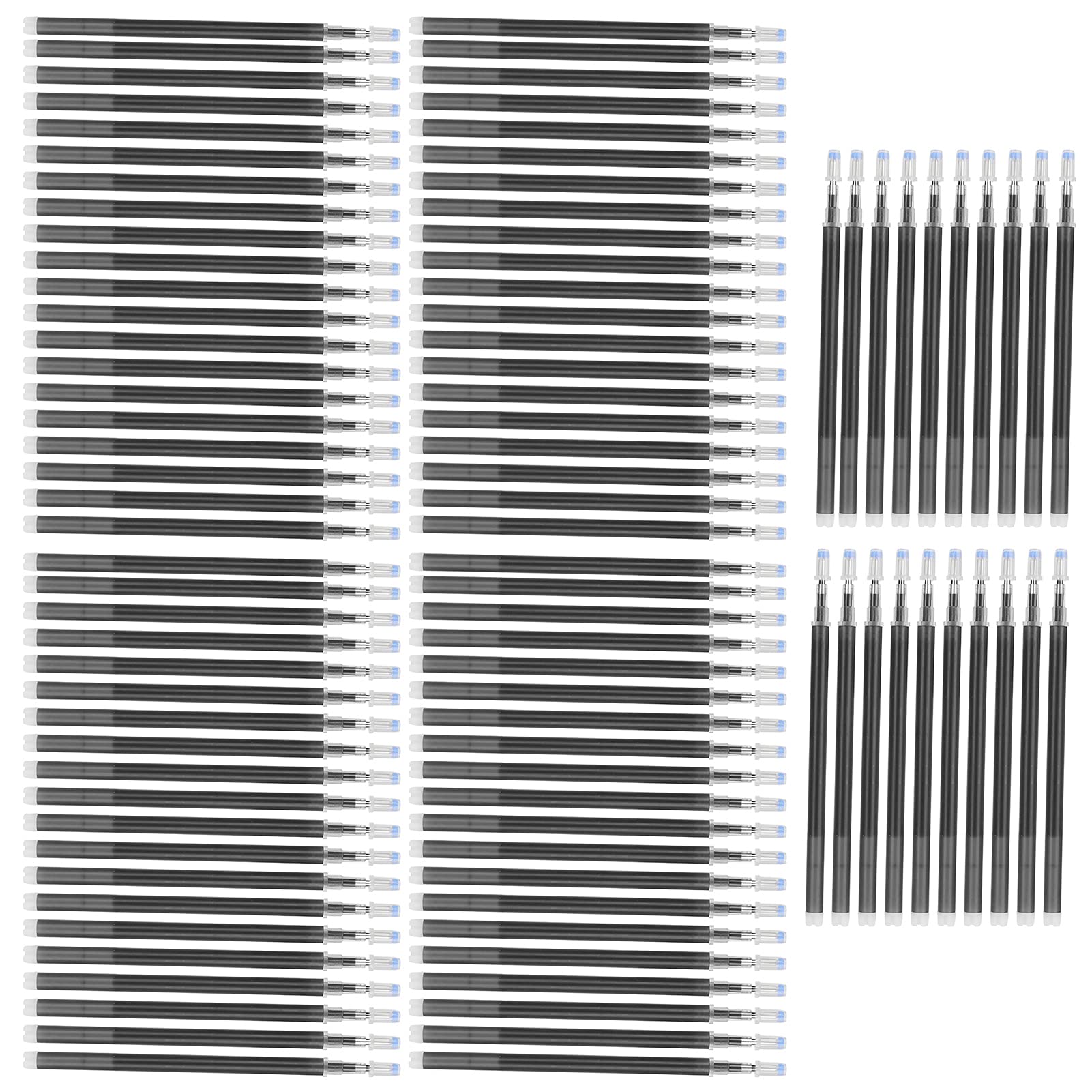 Refill Marking Pen 4 Colors Heat Erasable Fabric Pens DIY Leather Accessory Cross Stitch Sewing Accessories (Black)