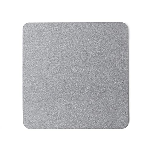Cricut Aluminium Sheets, 10 cm x 10 cm (4" x 4") (4 ct), 4 inches x 4 inches, Silver