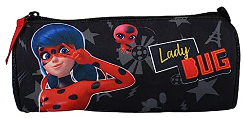 Miraculous Super Heroez Children's Pencil Case for Kindergarten, Nursery - 9 x 20 x 9 cm - Girls