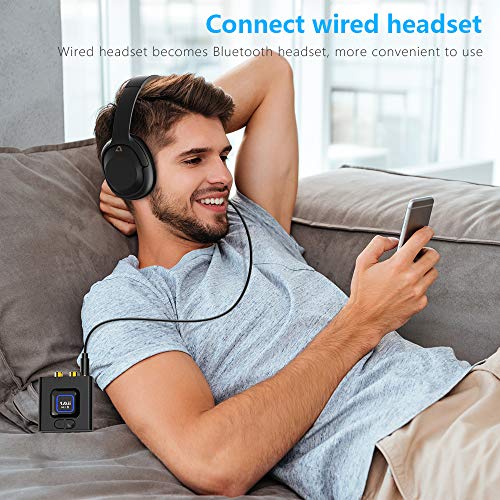 1Mii Bluetooth Receiver for Audio (Ivory Black)