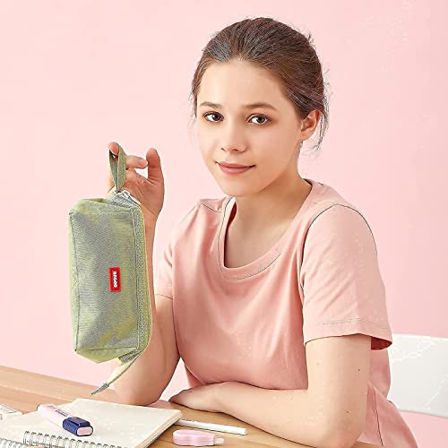 CICIMELON Pencil Case Pen Pouch Bag Big Capacity for School Office Teen Girl Boy Women Men