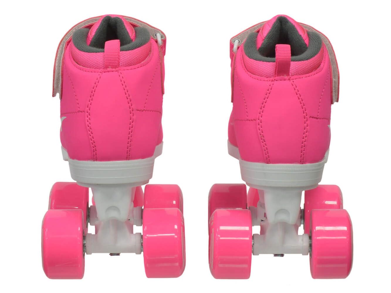 New Epic Galaxy Elite Pink Quad Roller Skate 3 Pc. Bundle w/Bag & Extra Laces (Pink & Black)! (Youth 5)