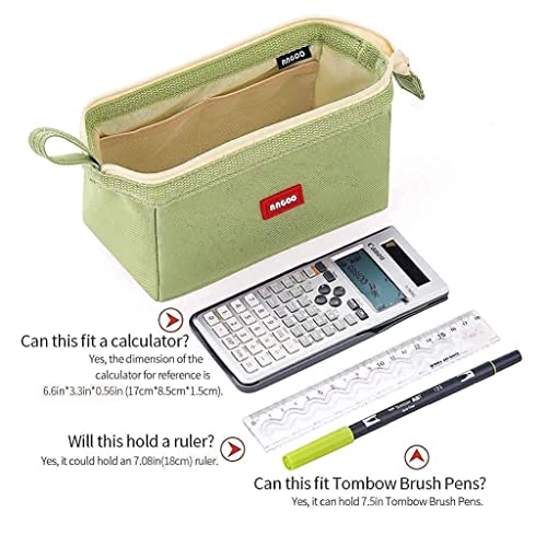 CICIMELON Pencil Case Pen Pouch Bag Big Capacity for School Office Teen Girl Boy Women Men