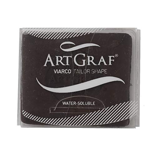 Art Graf Water-Soluble Tailors Chalk Square Disc, Brown