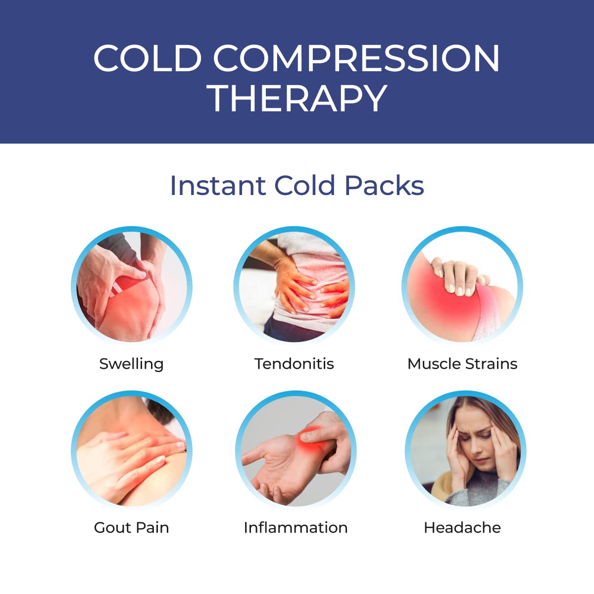Thermopeutic Reusable Ice Pack for Injuries Reusable Unisex (15β X 7β) - Extra Long Lasting Gel Cold Pack Ice Wrap for Pain Relief and Surgery - Shoulder, Lower Back, Knee, Arm, Foot, Hip and More