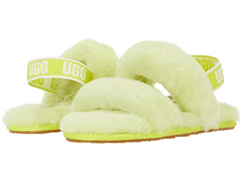 UGG boys T Oh Yeah Slipper, Sulfur, 11 Little Kid US