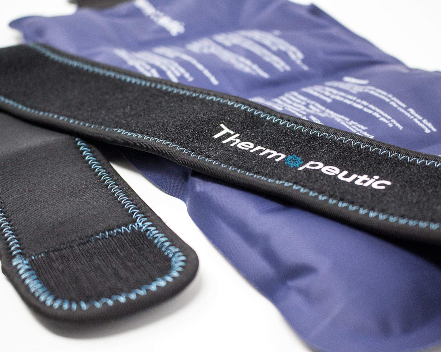 Thermopeutic Reusable Ice Pack for Injuries Reusable Unisex (15β X 7β) - Extra Long Lasting Gel Cold Pack Ice Wrap for Pain Relief and Surgery - Shoulder, Lower Back, Knee, Arm, Foot, Hip and More