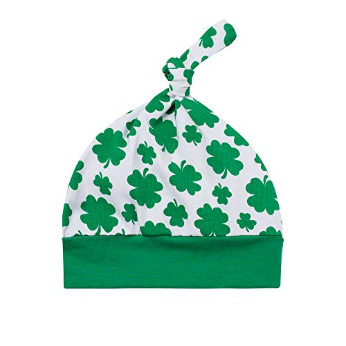 PROMOTED TO BIG SISTER Baby Boys Outfit Set First St Patrick's Day Lucky Clover Long Sleeve Bodysuit (White-Green, 3-6 Months)