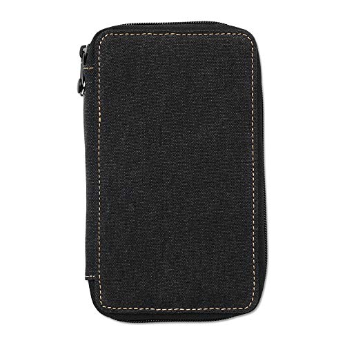Speedball Art Products 259480 Canvas Case Pencil Storage Capacity, Holds Up to 48 Standard, Black