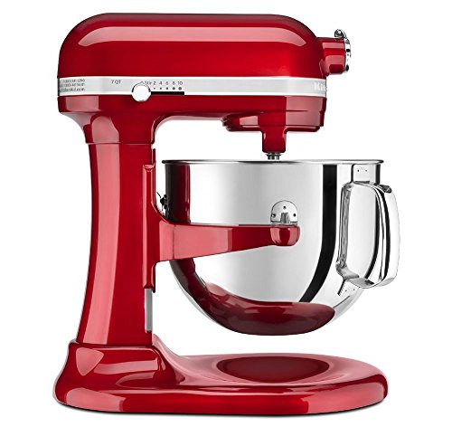 KitchenAid KSM7586PCA 7-Quart Pro Line Stand Mixer Candy Apple Red