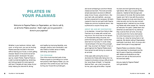 Pajama Pilates: 40 Exercises for Stretching, Strengthening, and Toning at Home