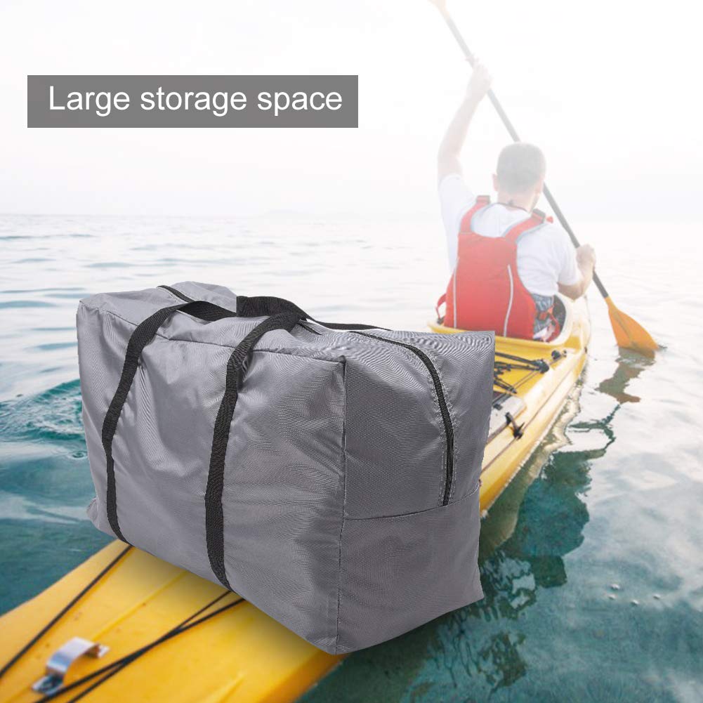 Large Hanging Organizer,Delaman Portable Organizer Foldable Travel Handbag Kayak Furniture Storage Carry Bag,Accessories(Black)
