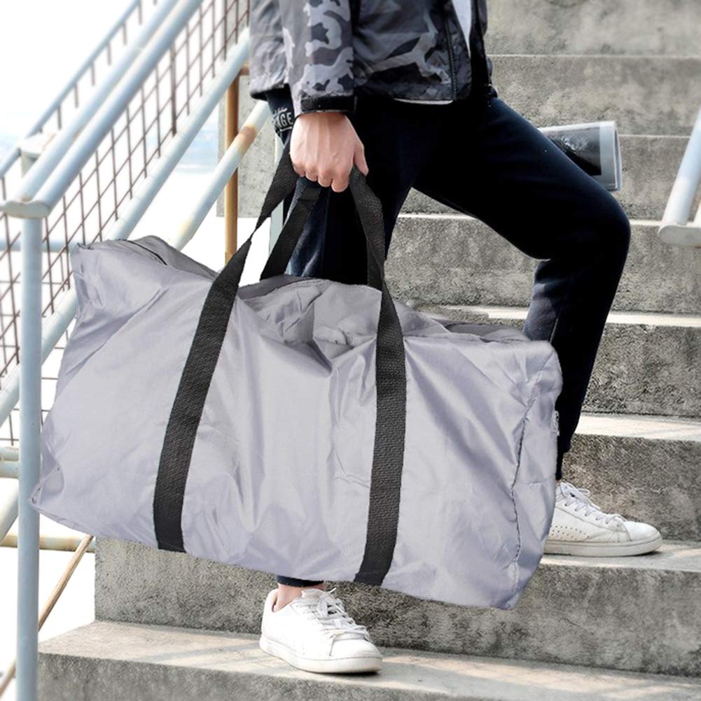 Large Hanging Organizer,Delaman Portable Organizer Foldable Travel Handbag Kayak Furniture Storage Carry Bag,Accessories(Black)