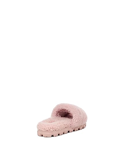 UGG Women's Cozetta Curly Slipper, Rose Grey, 10