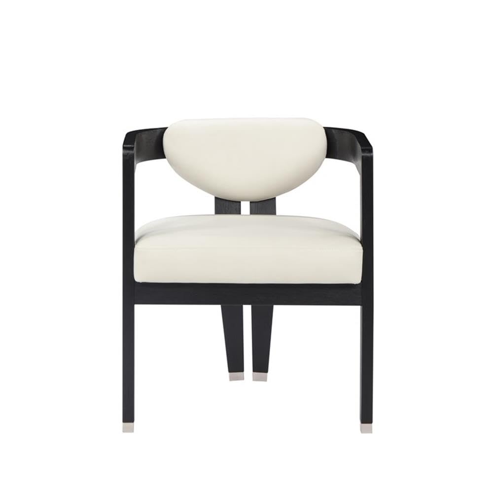 Best Master Furniture Ravenna Black Wood Dining Chair
