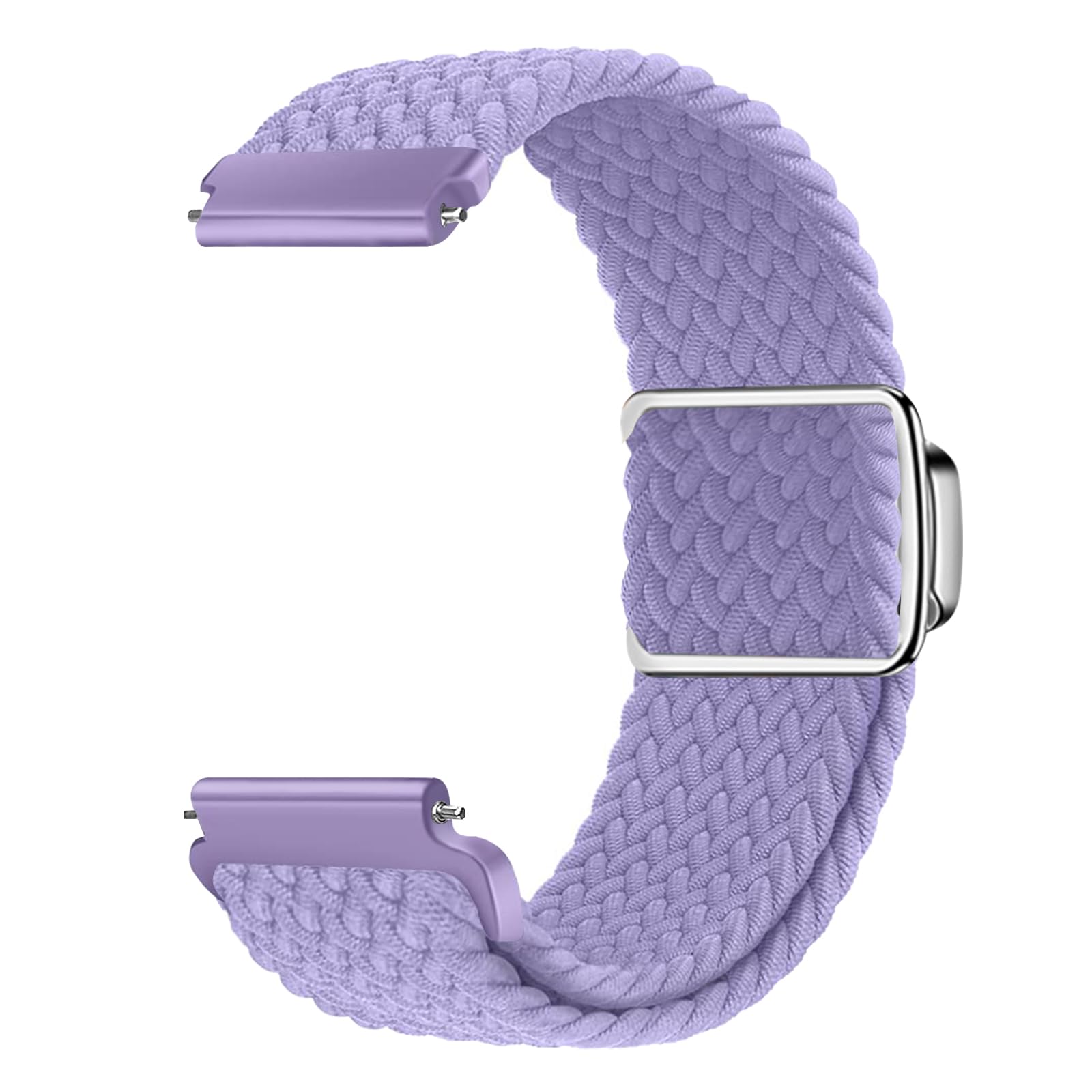 BlackPro 20mm Watch Band for Women and Men, Adjustable Braided Sport Loop with New Upgraded Magnetic Buckle, 20mm Quick Release Watch Band Stretchy Nylon Solo Loop Breathable Replacement Straps