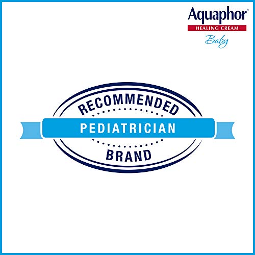 Aquaphor Baby Diaper Rash Cream, 3-in-1 Diaper Rash Relief, 3.5 Oz Tube, Pack of 3