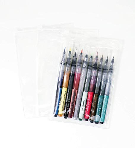 Altenew Medium Plastic Storage Pouches, Luscious, Thick, Zipper Included, Crafter's Organizing Supplies, 25 Count