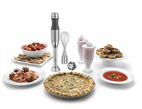 KitchenAid KHB2561CU 5-Speed Hand Blender - Contour Silver