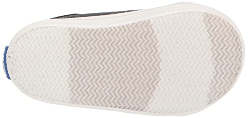 Keds Baby Kickstart Crib Sneaker, Black, 3 US Unisex Infant