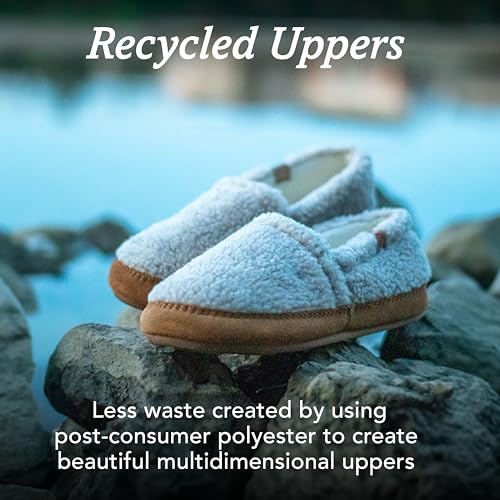 Acorn Women's House Slippers, Recycled-Natural, 8-9