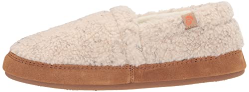 Acorn Women's House Slippers, Recycled-Natural, 8-9