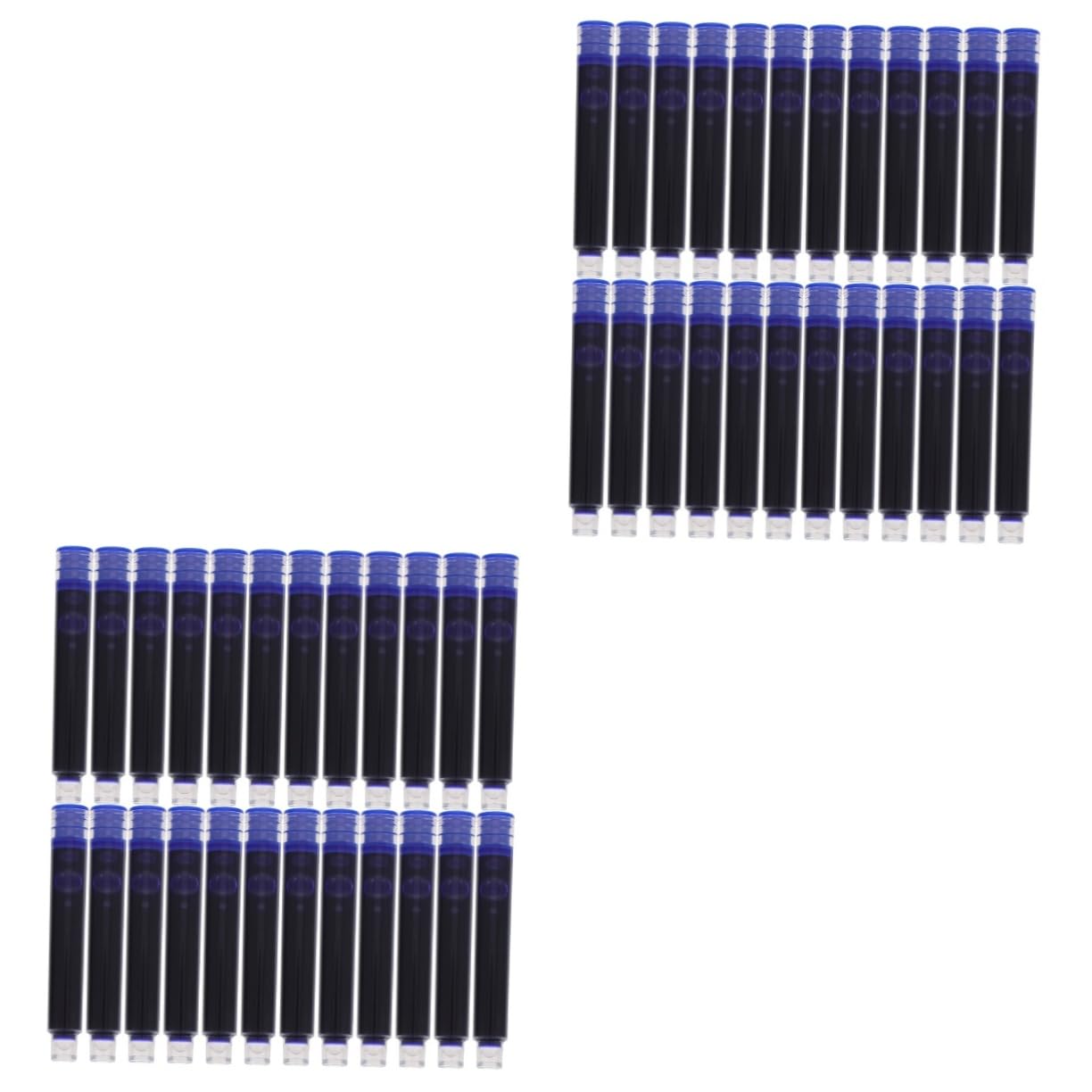 STOBOK 2 Sets 200pcs Black Ink Sac Erasable Pens Refill Refillable Fountain Pen Fountain Pen Ink Fountain Ink Pen Refills Cross Ink Fill Ink Universal Plastic Ink Gall Student