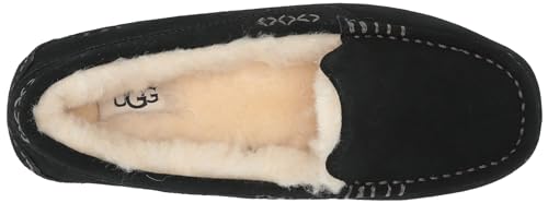 UGG Women's Ansley Slipper, Black, 05