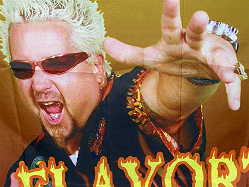 HaoDe Guy Fieri Flavortown Flag 3X5FT Banner College Dorm Frat or Man Cave