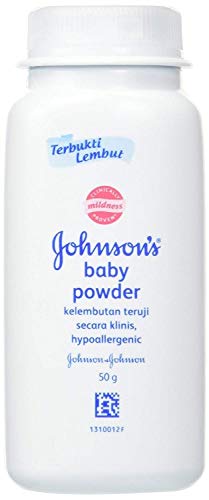 Johnson's Baby Powder, 50 Gram / 1.7 Ounce (Pack of 15)