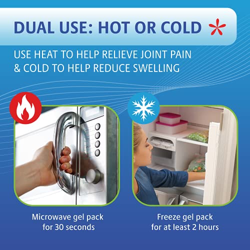 TheraPAQ Ankle and Foot Ice Pack Wrap -Small Reusable, Compression Hot and Cold Gel Pack for Relief from Pain Heel Discomfort, Foot Swelling, Surgery for Athletes and Elderly -Pregnancy Must Haves