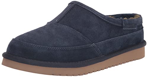 Koolaburra by UGG Men's Graisen Camo Slipper, Insignia Blue, 8