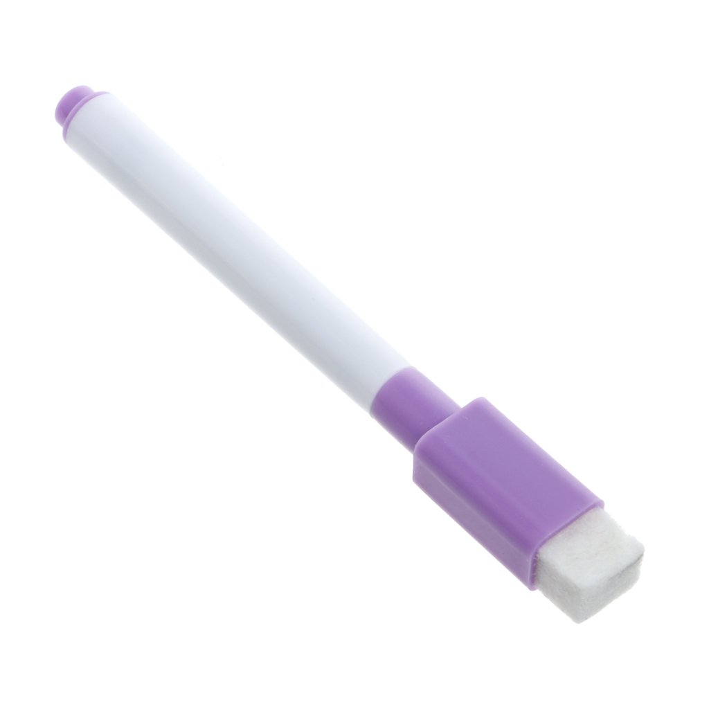Forgun 5Pcs Whiteboard Pen Erasable Dry White Board Markers Black Ink Fine Size Nip