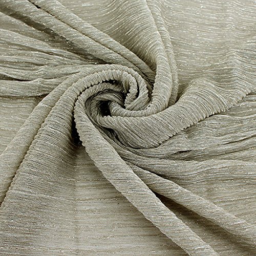 Editha Women Solid Color Muslim Headscarf Turban Lightweight Jersey Hijab Scarf Wrap Golden