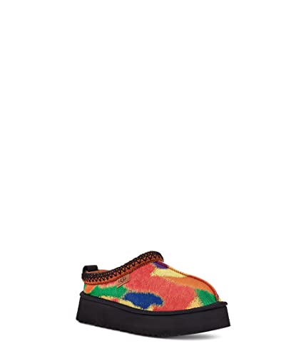 UGG Women's Tazz Pridepop Slipper, Pride, 6