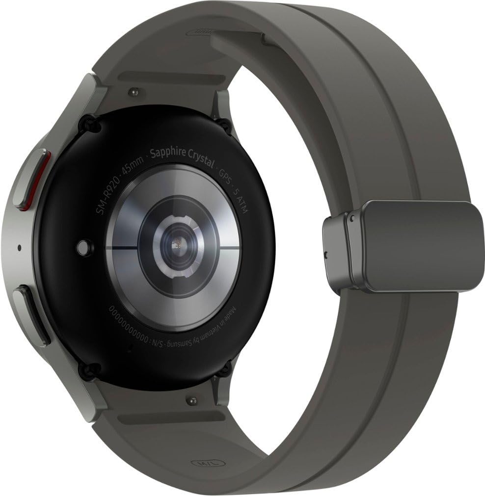 Samsung Galaxy Watch 5 Pro 45mm Smartwatch with GPS, LTE, Sleep Coaching, and Fast Charger - Renewed