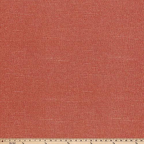 Pillow Perfect Tory Solid Indoor/Outdoor Reversible Patio Chairpad with Ties Weather and Fade Resistant, 15.5" x 16", Orange, 2 Count