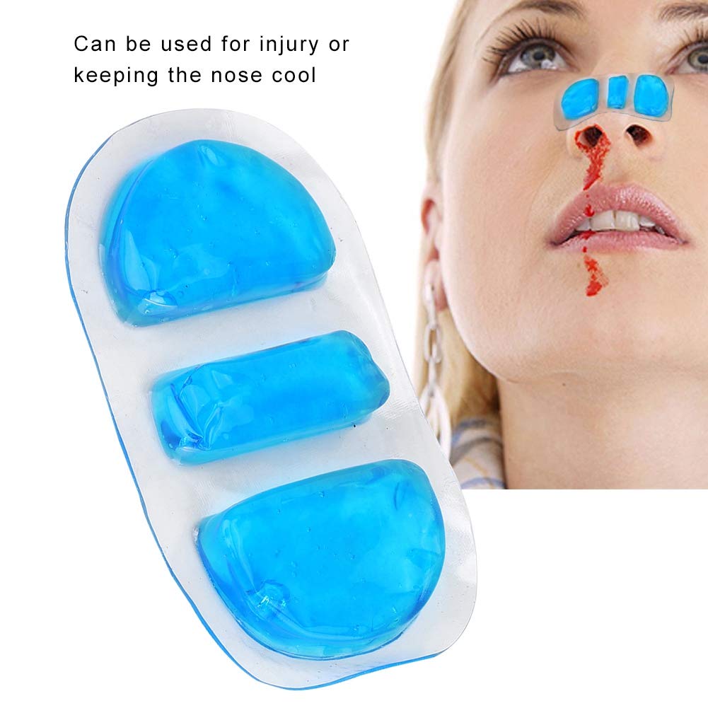 Small Gel Ice Packs for Injuries Reusable 4.3'' x 2.6'', Durable Gel Ice Packs, Flexible Cold Packs Cold Compress for Keeping The Nose, Face, or Fingers Cool Injury