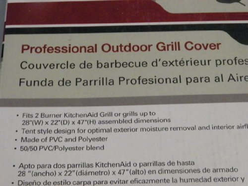 KitchenAid 700-0819 Grill Cover, Small,Gray